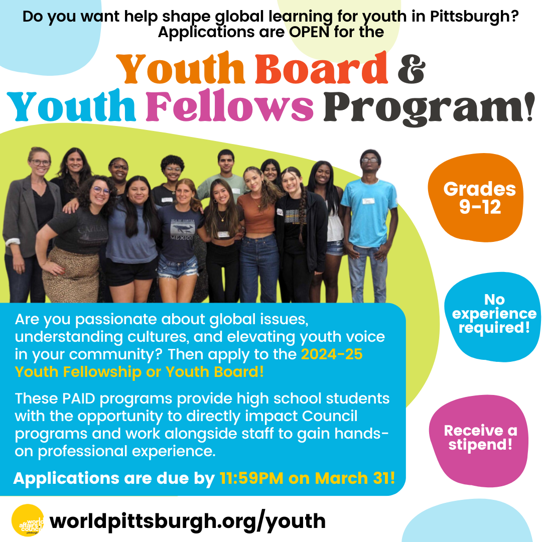 Apply for the 2024-25 Youth Board and Youth Fellows program! – World ...